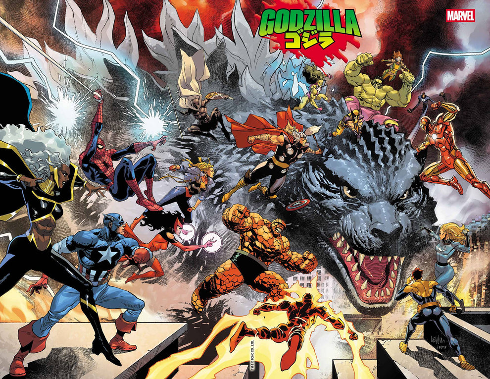 GODZILLA VS THE MARVEL UNIVERSE POSTER – Comix Clix Online